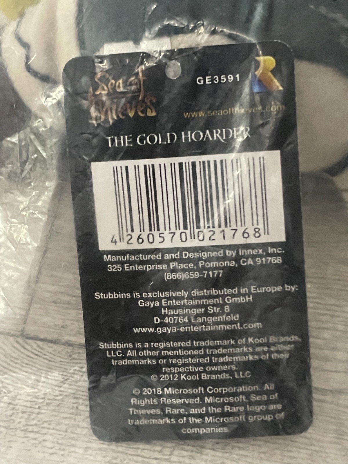 Gaya+Merchandise-sea+of+Thieves+Plush+Gold+Hoarder for sale online | eBay