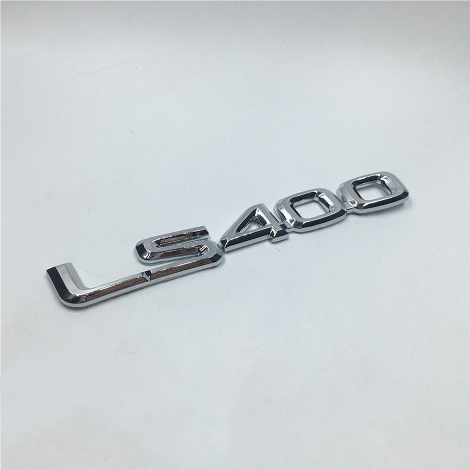 1995-2000 LS400 LS 400 Chrome Car Emblem Rear Trunk Badge Nameplate ...