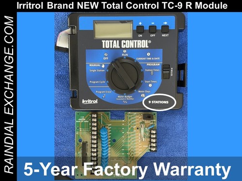 NEW-Irritrol Total Control TC-9-R 9 Stn module & board-24hr ship & 5yr ...