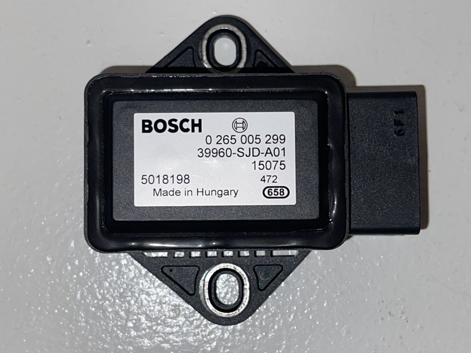 Honda Ridgeline Yaw Sensor Bosch 39960-sjd-a01 Fits 2006- 2008 for sale ...