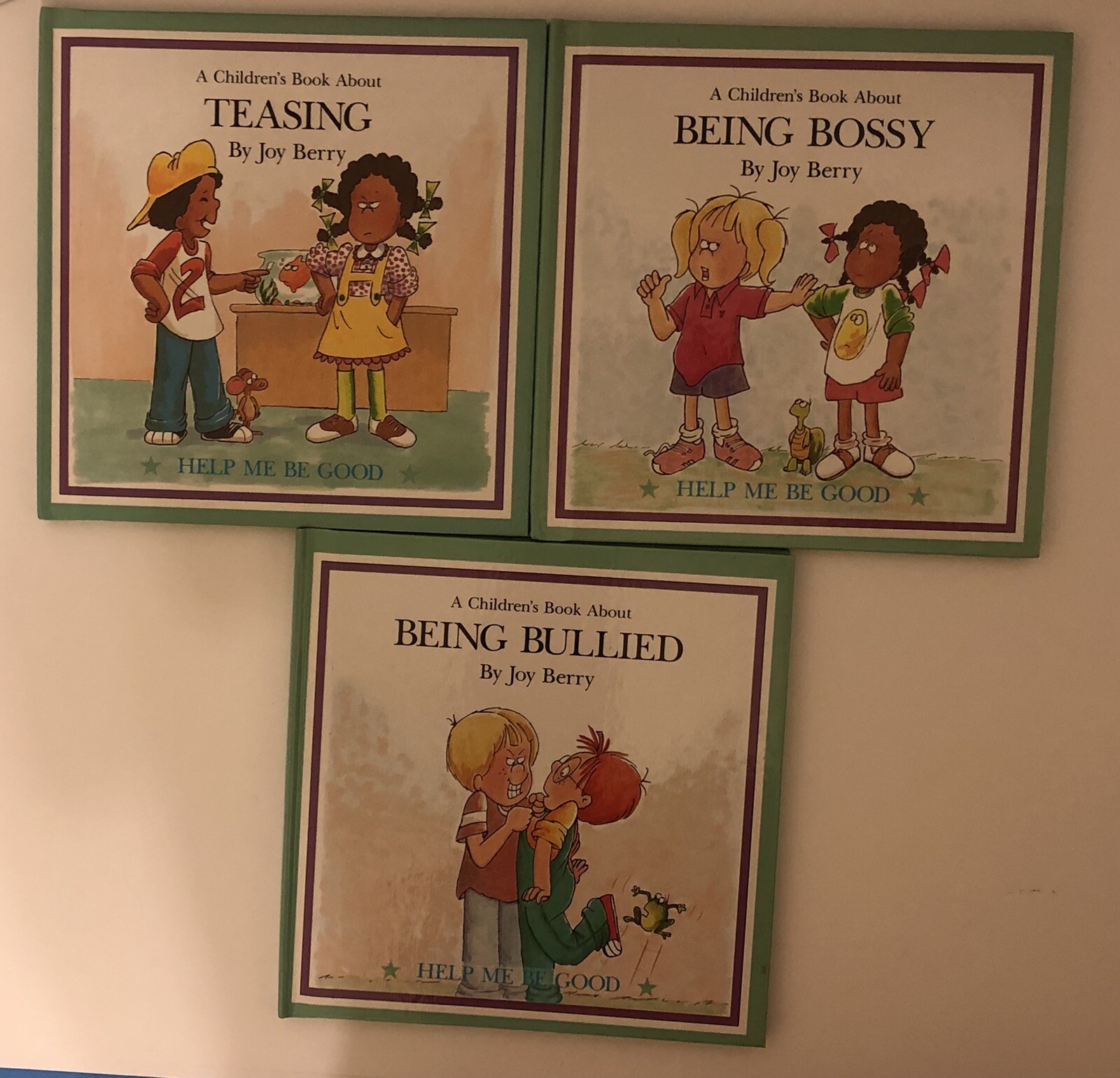 Help Me Be Good Children’s Books by Joy Berry Hardback 1988 Lot Of ...