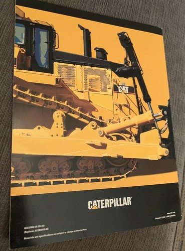 Caterpillar CAT PRODUCT LINE BROCHURE 16p tractors loaders trucks ...