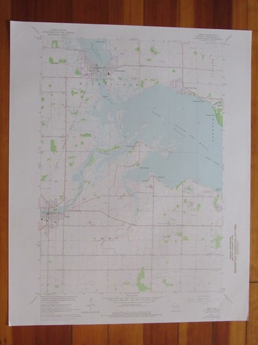 Omro Wisconsin 1976 Original Vintage USGS Topo Map | eBay