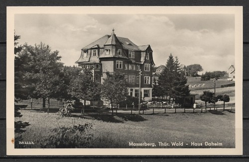 Postcard Germany Masserberg in Thuringia, VF Unused ! Unposted ! | eBay