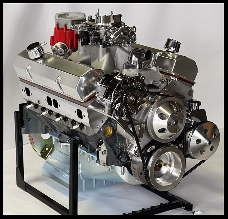 CHEVY TURN KEY SBC 427 STAGE 5.2 DART BLOCK AFR HEADS, CRATE MOTOR ...