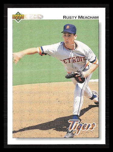 Rusty Meacham 1992 Upper Deck #453 Detroit Tigers | eBay