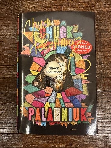 Shock Induction Signed by Chuck Palahniuk (2024, Hardcover) Cover ...