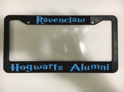 Ravenclaw Hogwarts Alumni for Harry Potter fans Plastic Car License ...
