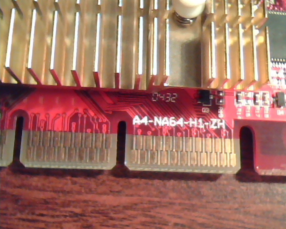 AGP card GeForce VN4000XB1T-H00 A4-NA64-H1-ZH E198681 V1.1 41224X VGA ...