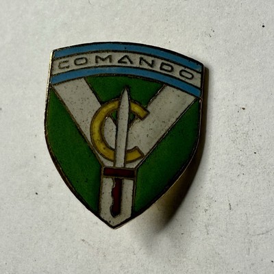 Vintage 1960s Argentina Army Commando Badge Enameled | eBay UK