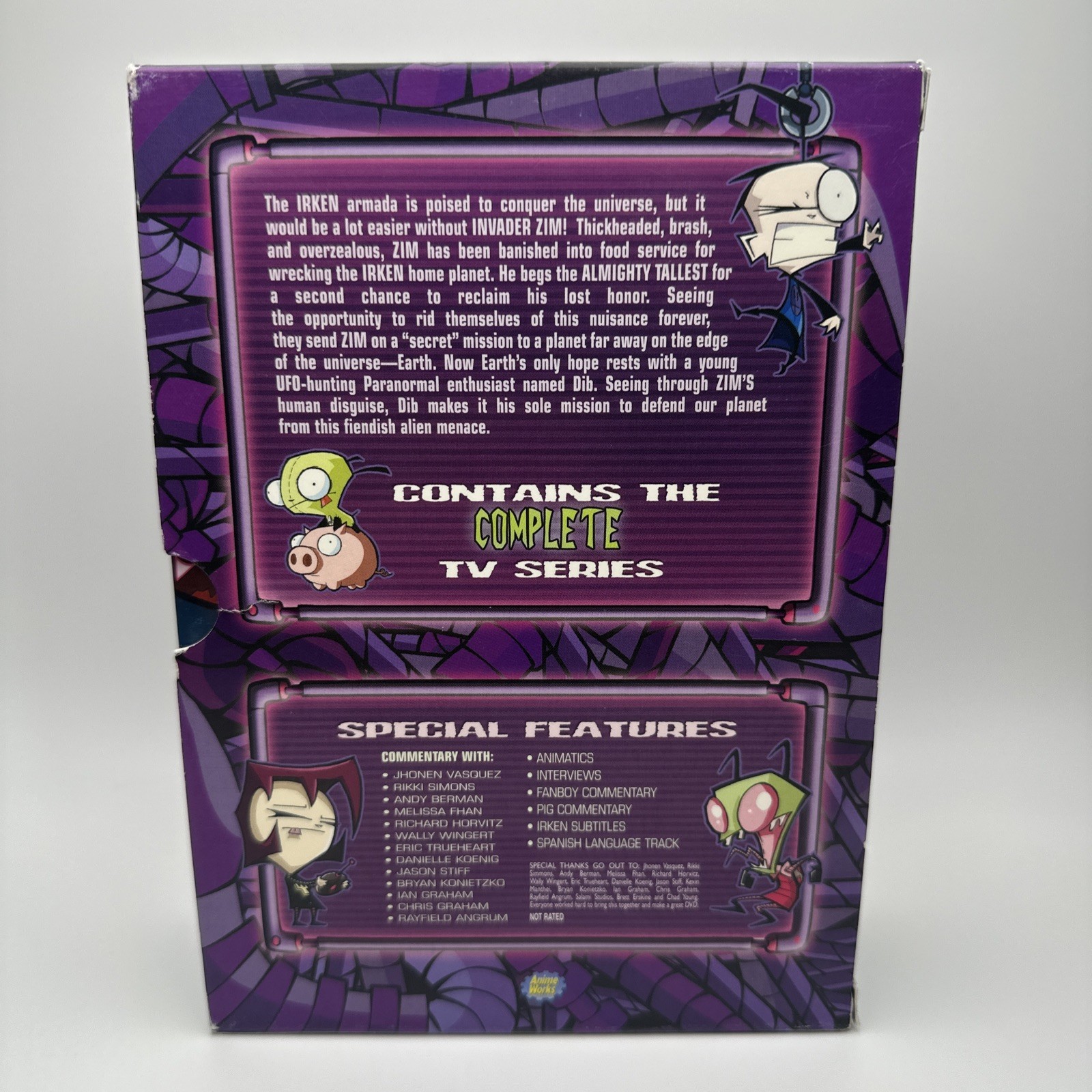 Invader Zim Box Set (DVD, 2006, 3-Disc Set) for sale online | eBay