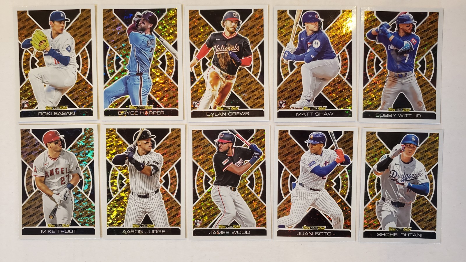 2025 Topps Update - BLACK GOLD INSERTS - Card #s 1-25 - U PICK - 11/20 ...