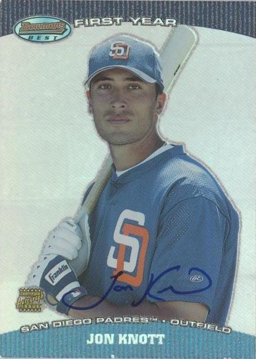 2004 Bowman's Best - First Year Autographs Jon Knott #BB-JK (AU, RC ...