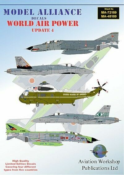 Model Alliance Decals 1/48 World Air Power Update 4 # 48189 for sale ...