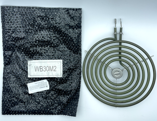 GE Range 8" Plug-In Calrod Burner Element #WB30M2 *OPEN BOX, NEVER USED ...
