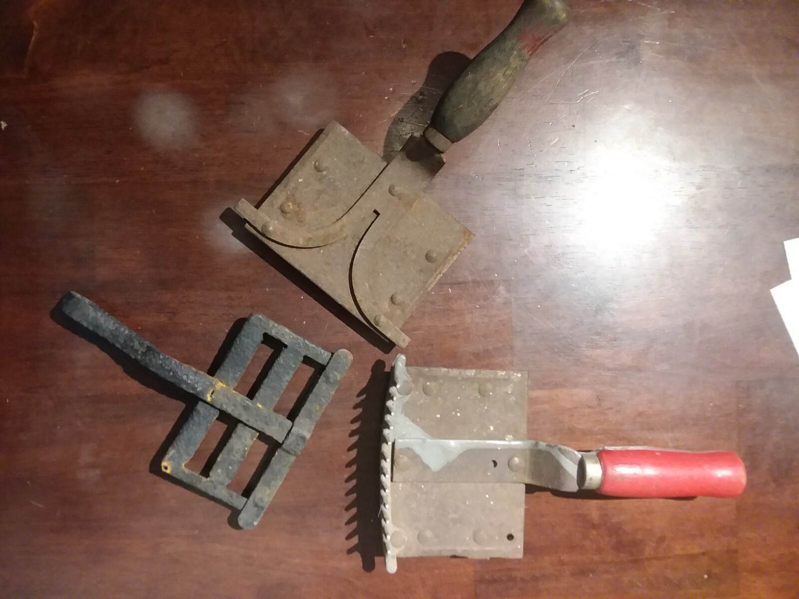 Lot of 3 Antique Vintage Horse Curry Combs | eBay