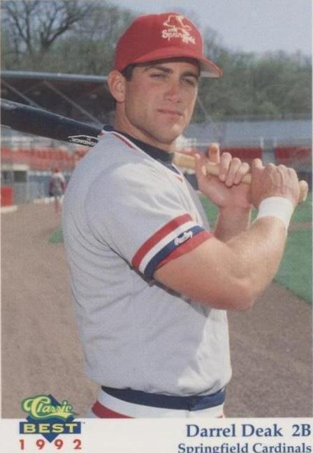1992 Classic Best Springfield Cardinals - Darrell Deak #18 (RC) for ...