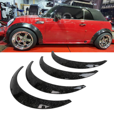4x For Mini Cooper R53 R56 R58 Car Fender Flares Wide Body Kit Wheel ...