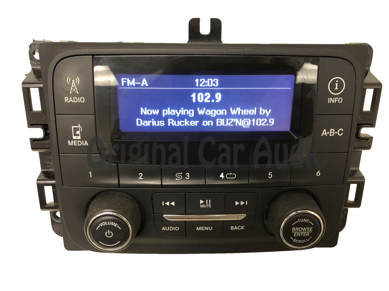 2015 - 2017 Chrysler 200 OEM VP1 UF NonSdars AM FM Multi Media Radio ...