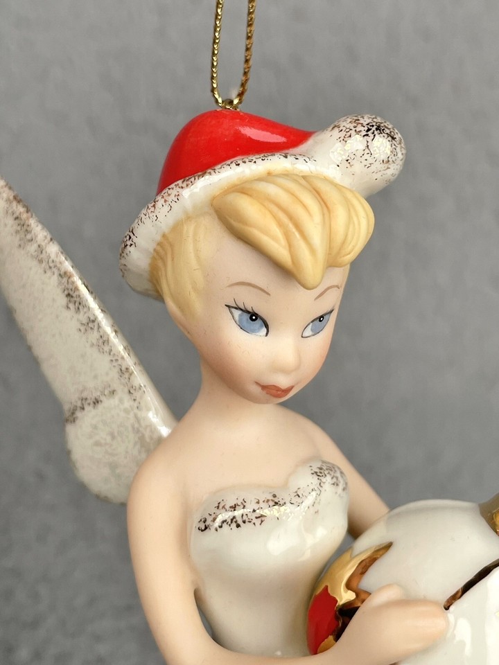 Lenox 2007 Very Merry Tinker Bell Christmas Ornament RARE Walt Disney ...