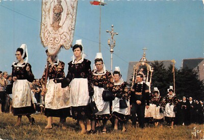 CPSM SAINTE-ANNE-LA-PALAUD la grande procession | eBay