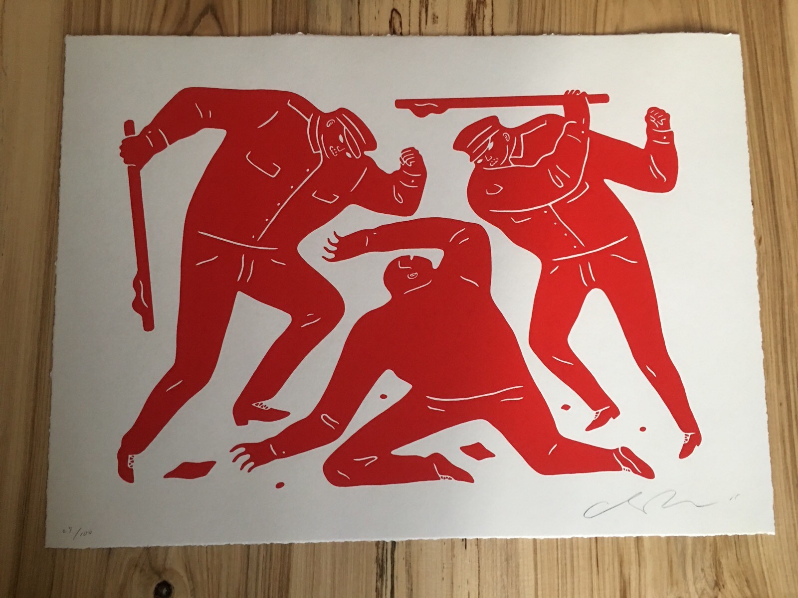 2015 Cleon Peterson Civil Rights S/N Print Obey Giant Shepard Fairey ...