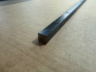 1" Square Steel Bar x 5" Length, 1" Solid Square Bar, Mild Steel | eBay