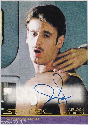 STAR TREK MOVIES HEROES & VILLIANS A132 GARY FAGA AIRLOCK TECHNICIAN ...