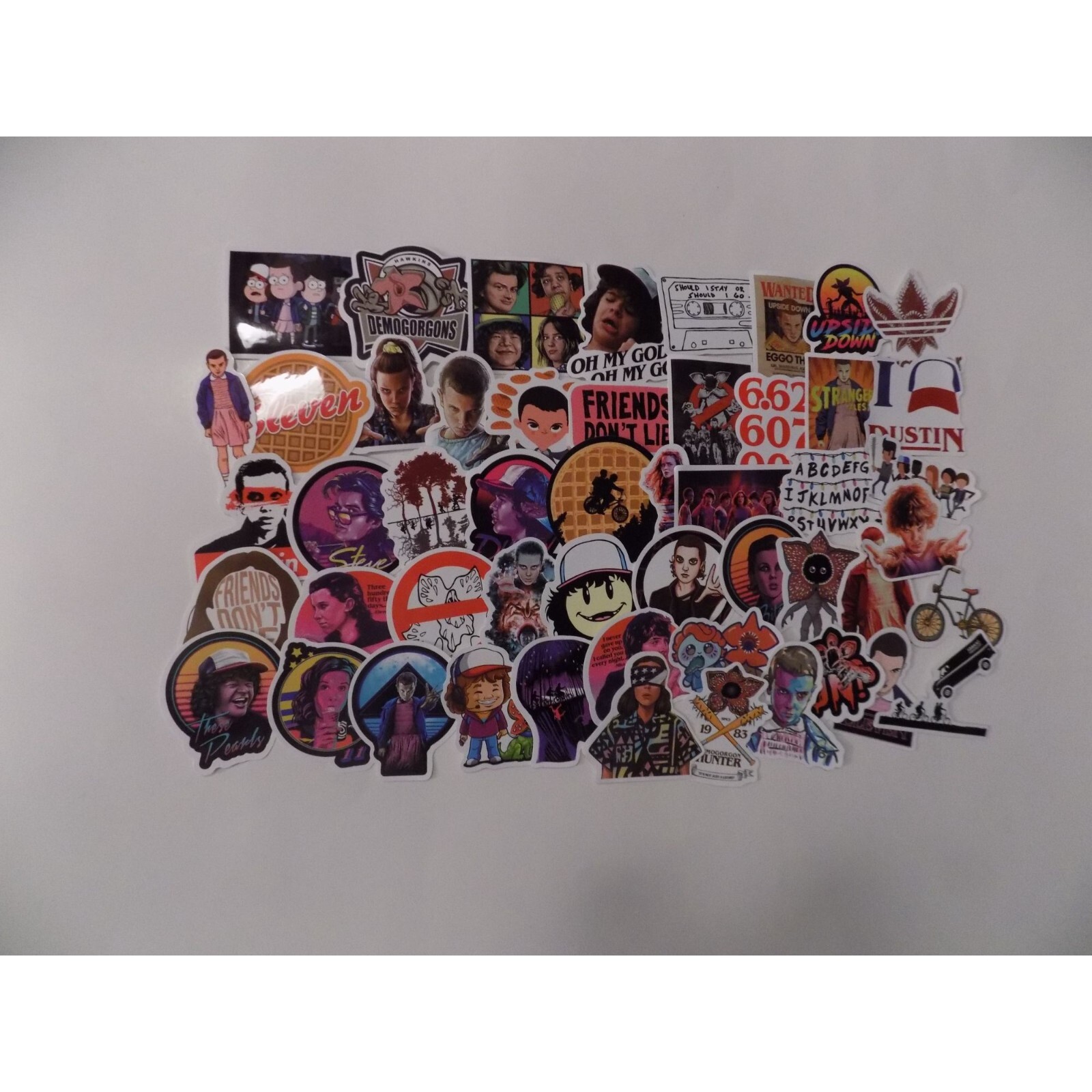 Stranger Things #4 Stickers, Decals - Eleven, Demogorgon, Waffles ...