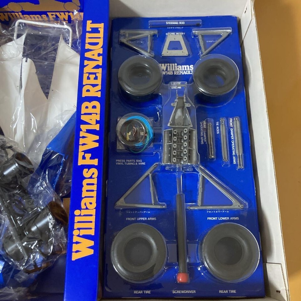 TAMIYA 1/12 Williams FW14B Renault Big Scale Series No.29 Plastic Model ...