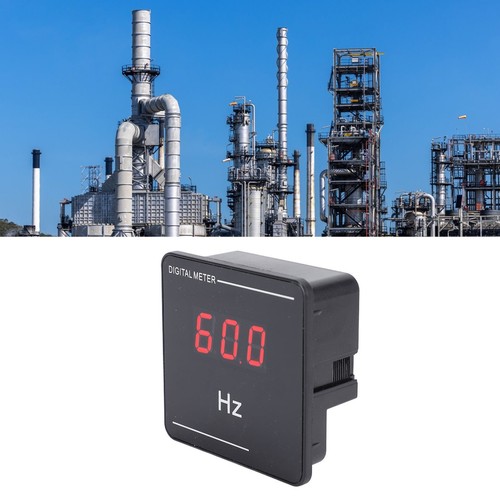 Digital Frequency Meter 10-99.9Hz AC50-500V 0.56in LED Display Hz ...