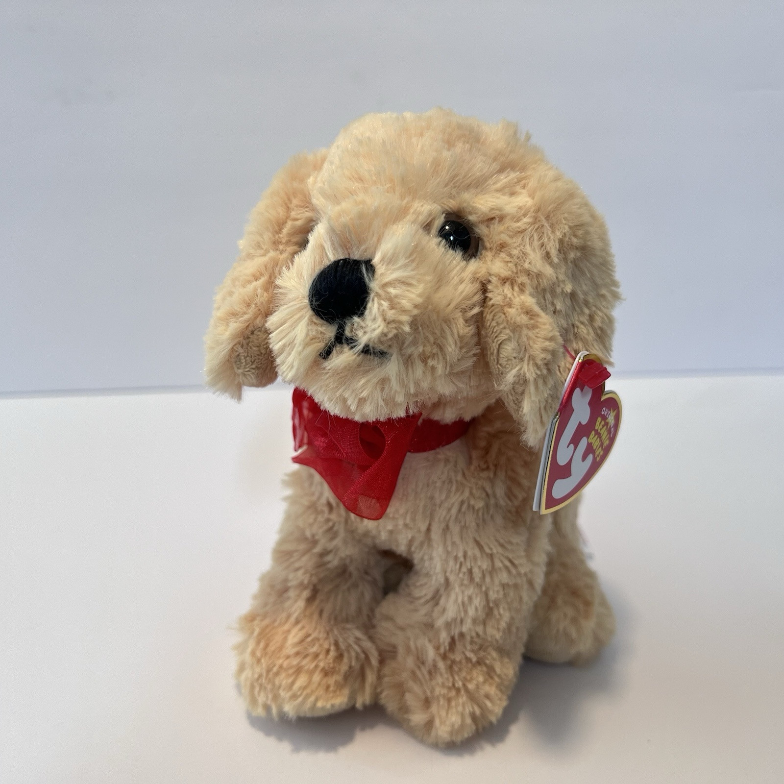 Ty Beanie Baby PUDDING Golden Retriever Puppy Dog Vintage Ty Stuffed ...
