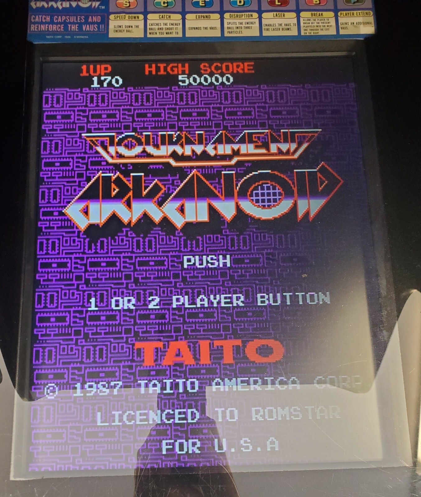 Tournament Arkanoid 1987 Arcade Cabinet with Updated LCD Screen - Free ...
