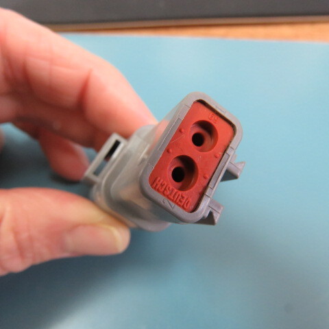 DEUTSCH DTP04-2P Qty of 5 per Lot 2 position Rectangular Connectors ...