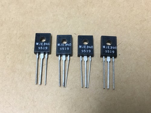 (4 PC) MOTOROLA MJE340 Bipolar Junction Transistor NPN Type, TO-126 | eBay