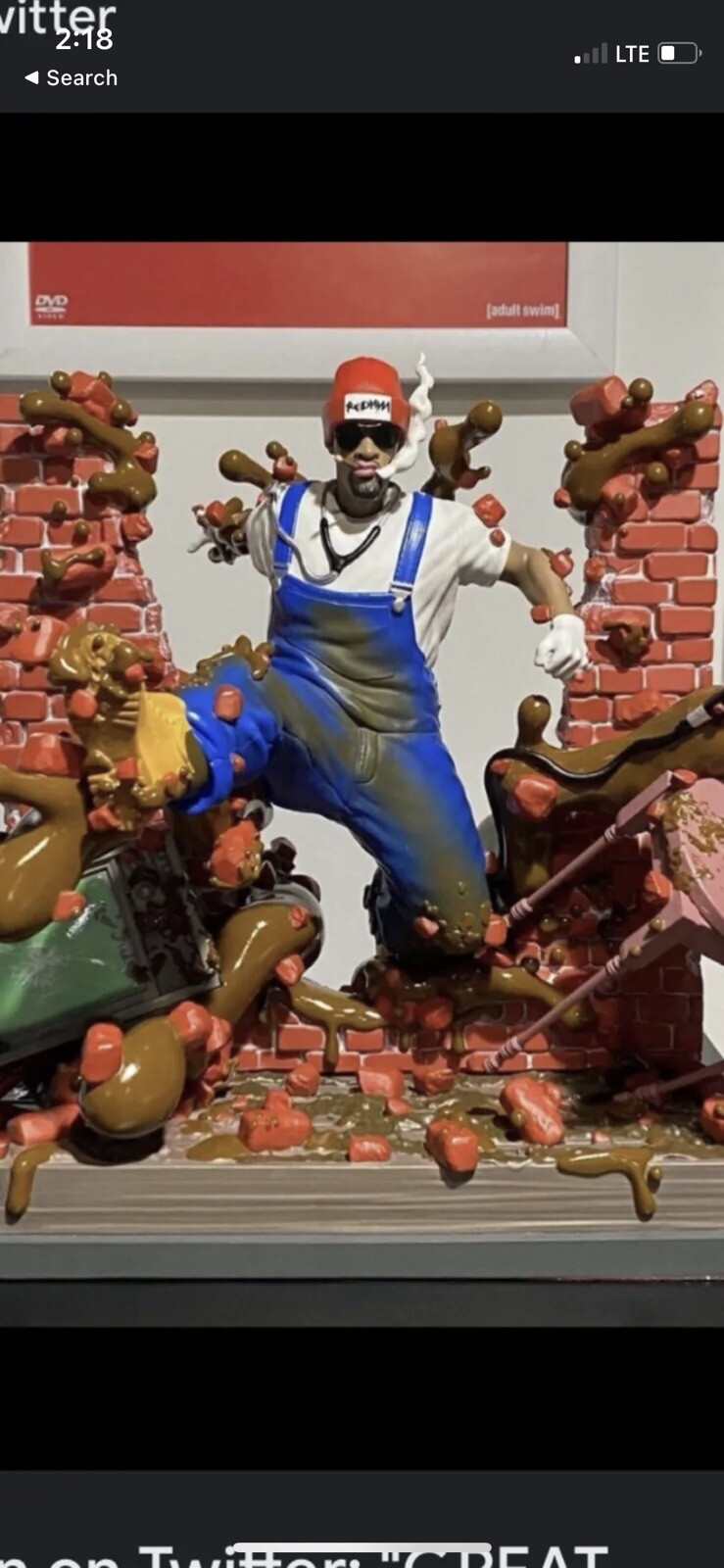 redman concrete jungle statue | eBay