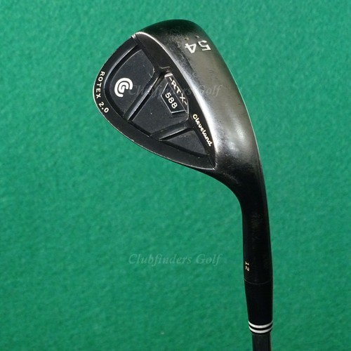 Cleveland 588 RTX Rotex 2.0 CB Black Satin 54-12 54° SW Sand Wedge ...