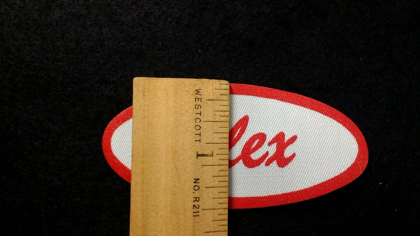 Alex Vintage 1960s Cursive Name Patch Uniform Shirt I… - Gem