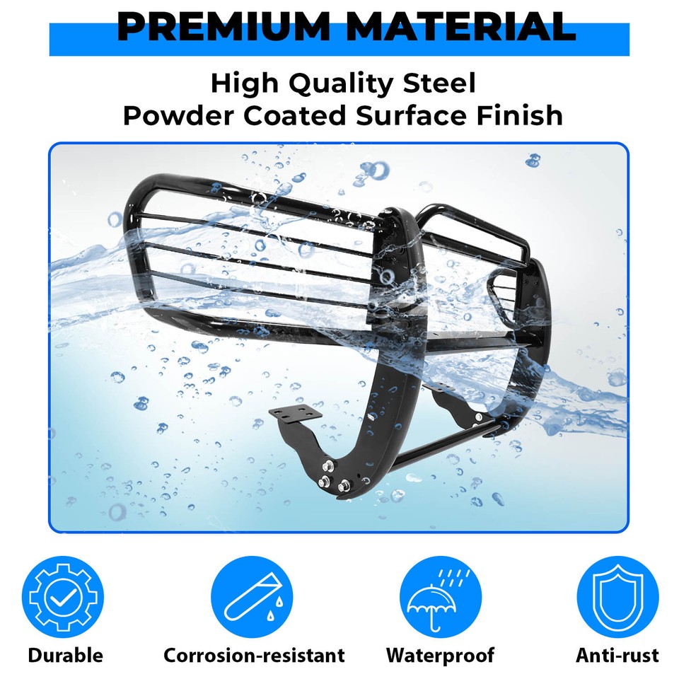 1996-1998 Toyota 4Runner 1998-2000 Tacoma Brush Grille Guard Bumper ...