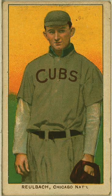 Photo:Ed Reulbach, Chicago Cubs, baseball photo portrait, 1909 1 | eBay