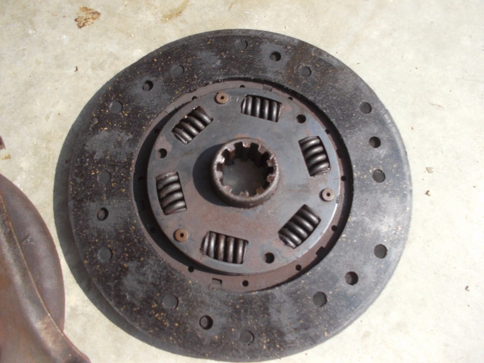 Ford 8N tractor engine motor clutch w/ pressure plate assembly | eBay