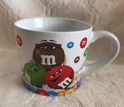 Preowned M&M ceramic cup Mug licensed by Mars, Oversized | eBay
