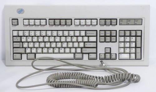 1992 IBM Model M Keyboard Part # 1391401 Made in USA ID 8604620 Tested ...