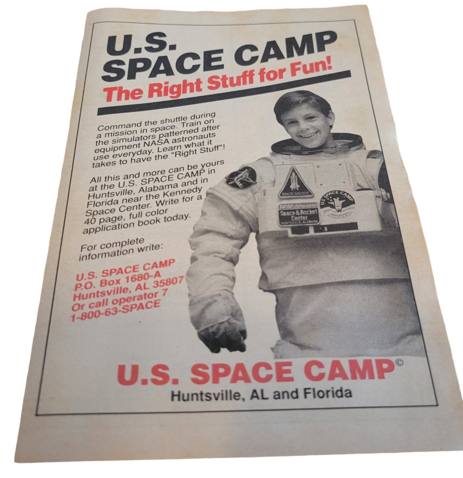 Nasa Astronaut Application Ads