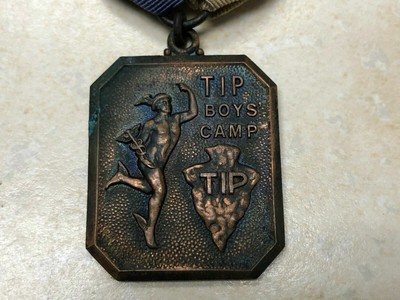 Vintage TIP Boy's Camp Medal | eBay