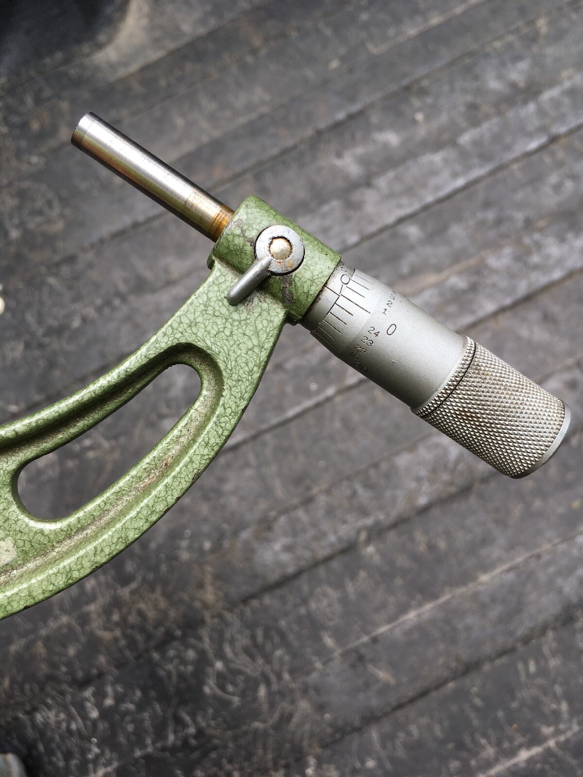 4-5” Carbide Faced Micrometer Friction Slip Handle .0001 Machinist Tool ...