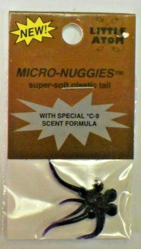 Little Atom Nuggie Soft Plastic Panfish Baits Micro Nuggies (6 Pieces ...