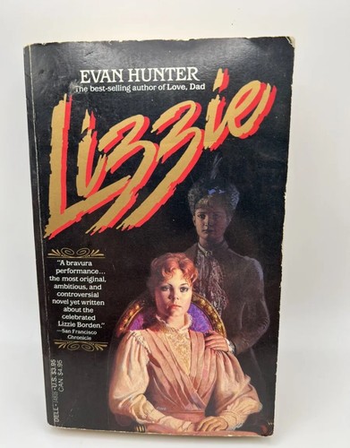 LIZZIE By Evan Hunter Lizzie Borden Vintage 1980s Dell Murder /Horror ...