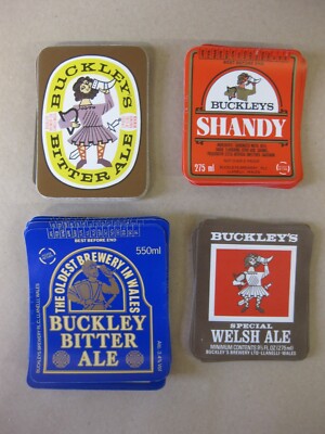 200 Buckley's Labels ~ Bitter Ale Shandy Welsh Ale~ Unused Beer Labels ...