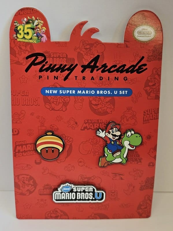 35th Anniversary Super Mario Pinny Arcade Pin Set | eBay